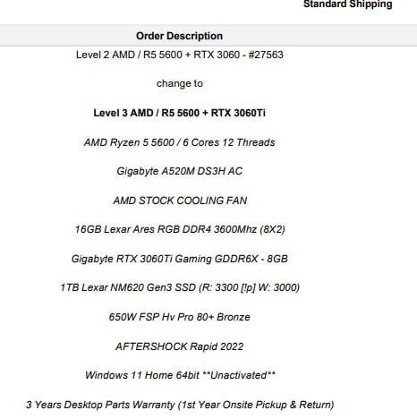 Aftershock PC, Computers & Tech, Desktops on Carousell