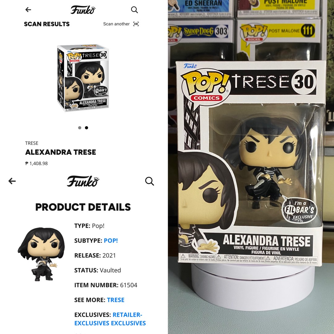 Alexandra Trese 30 Funko Pop Filbar’s Exclusive 2021 Release Vaulted ...