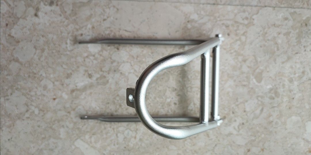 Aluminum Mini Rack for Brompton and Trifold Bikes (Silver), Sports ...