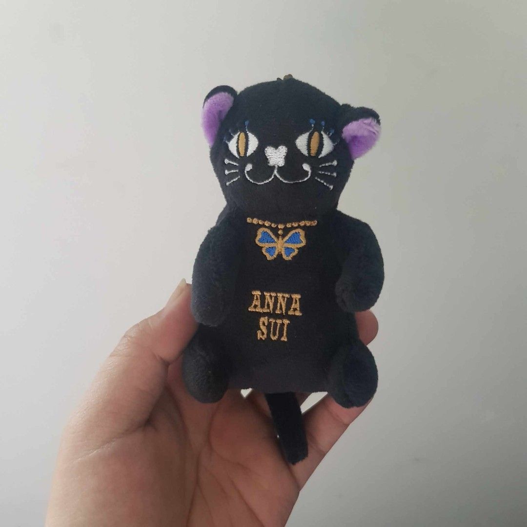 Anna Sui Cat Plush Charm, Hobbies & Toys, Toys & Games on Carousell