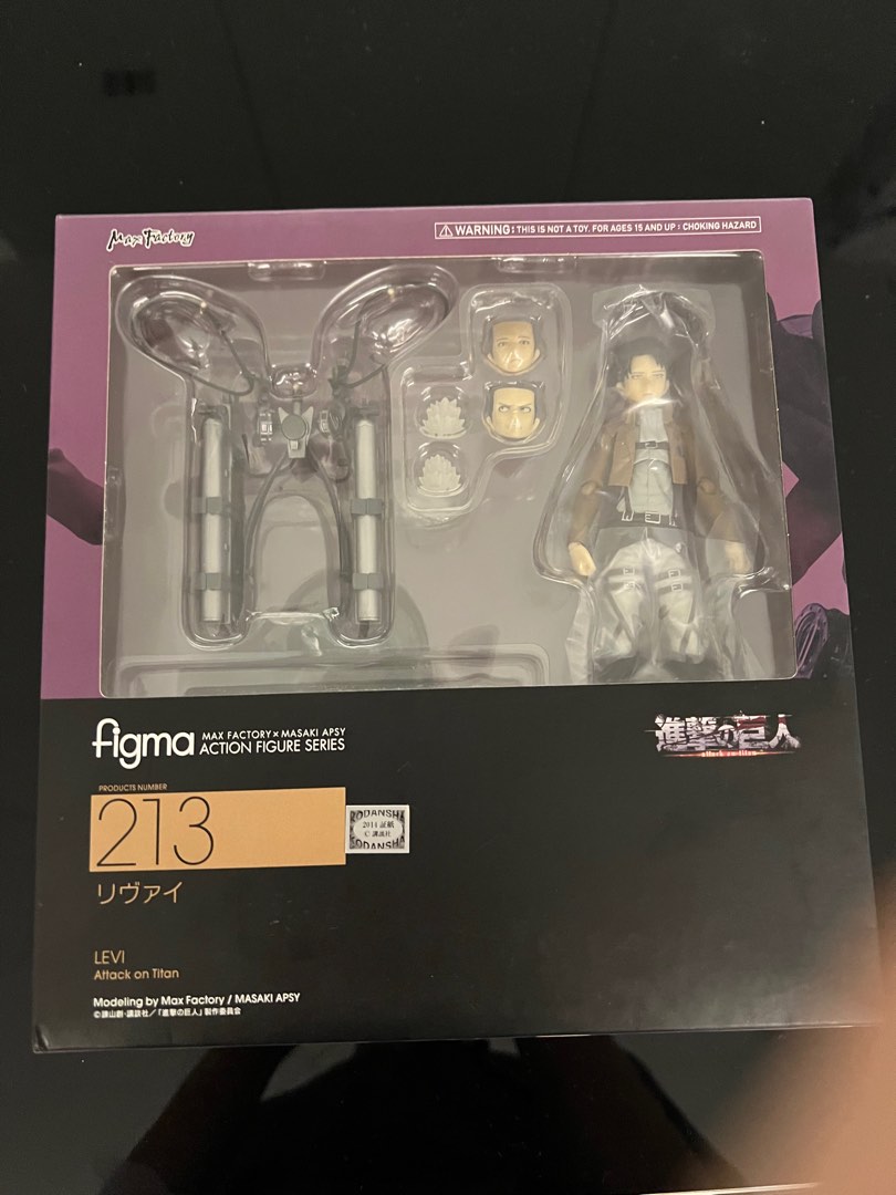AOT LEVI FIGMA, Hobbies & Toys, Toys & Games on Carousell