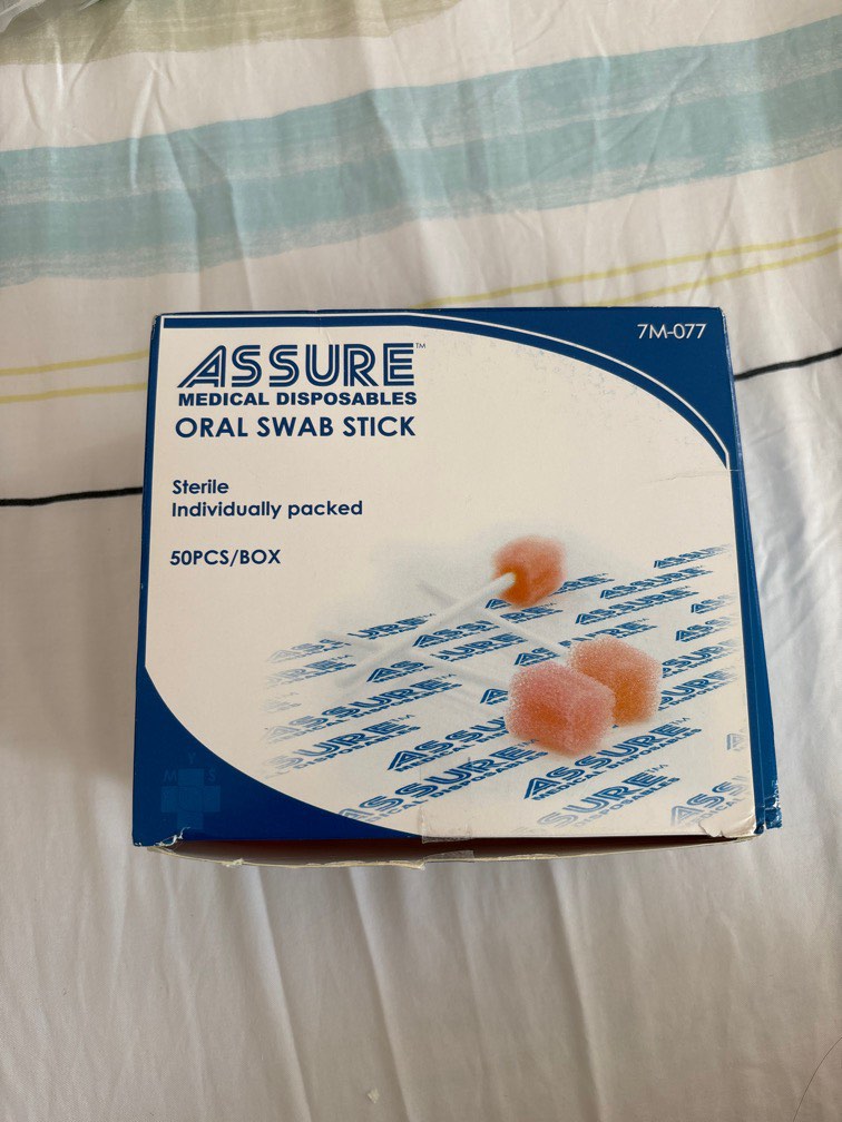 Assure Oral Swab Stick, Beauty & Personal Care, Oral Care on Carousell