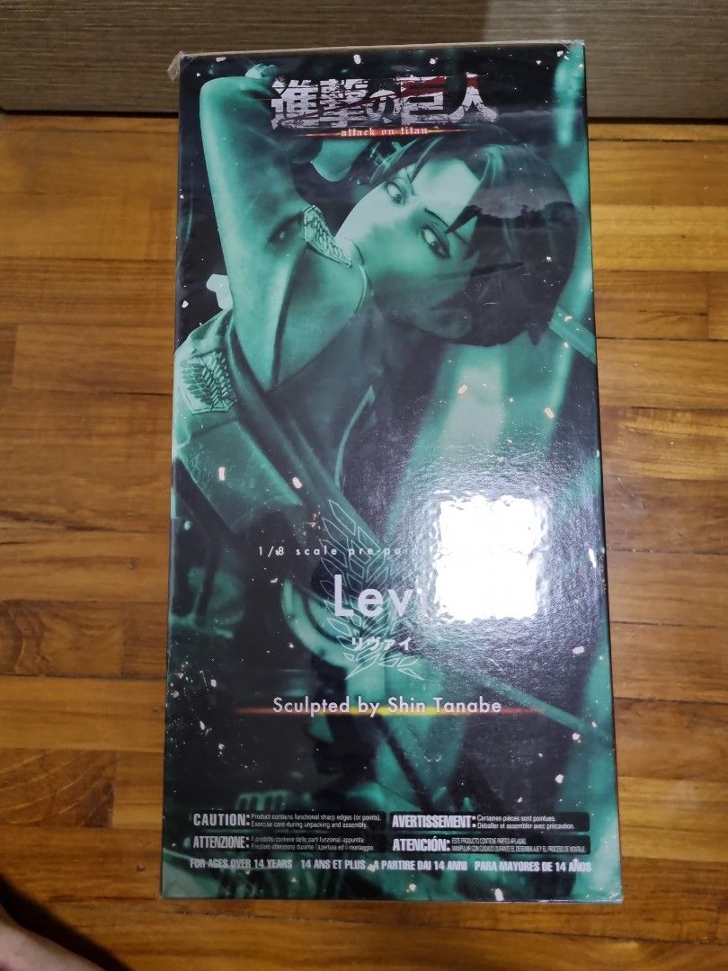 [Attack on Titan] Captain Levi Artfx J Kotobukiya Anime Figurine ...