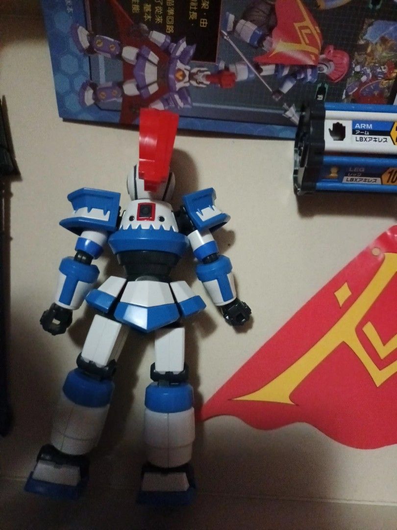 bandai yamano lbx 001 Achilles 紙箱戰士 紙箱戰機 阿基里斯, 興趣及遊戲, 玩具 & 遊戲類 - Carousell