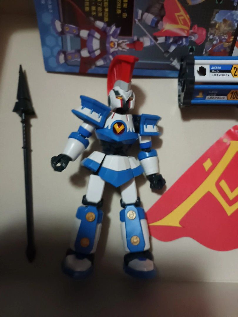 bandai yamano lbx 001 Achilles 紙箱戰士 紙箱戰機 阿基里斯, 興趣及遊戲, 玩具 & 遊戲類 - Carousell