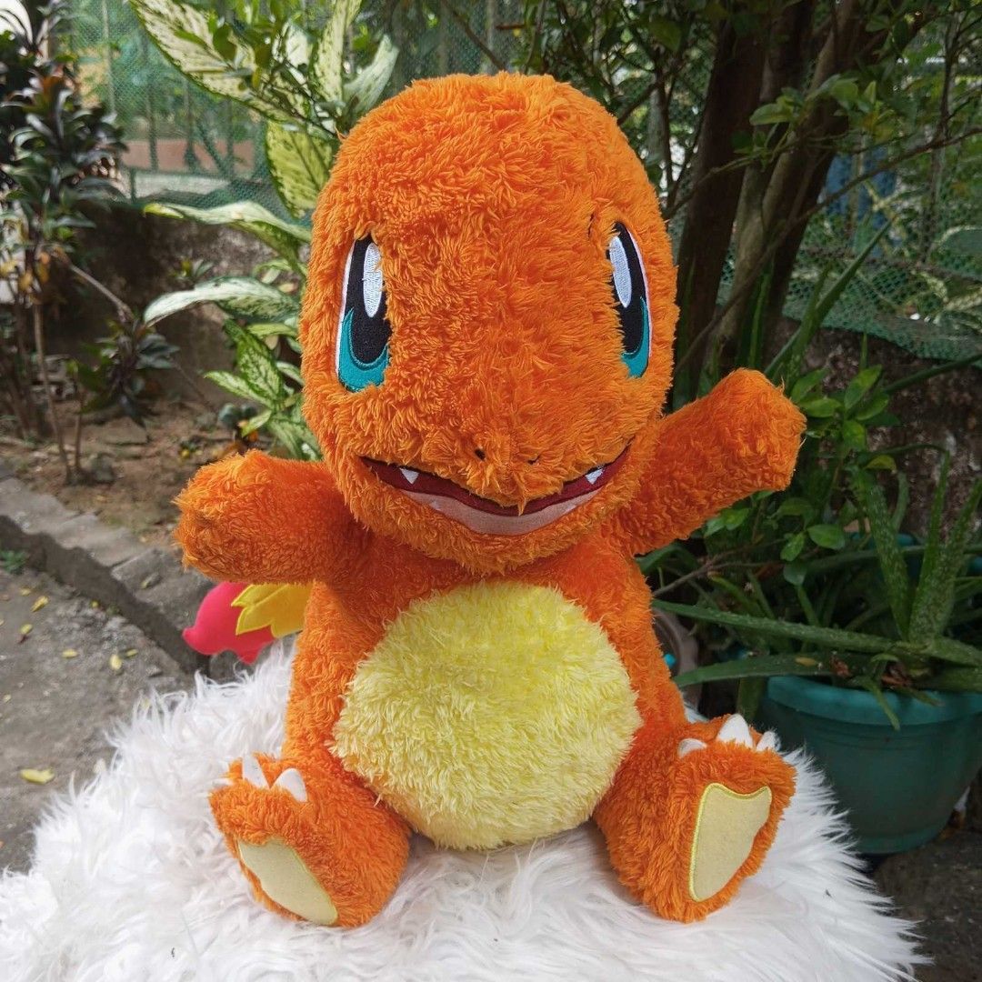 Banpresto POKEMON Center Charmander Plush Toy, Hobbies & Toys, Toys ...