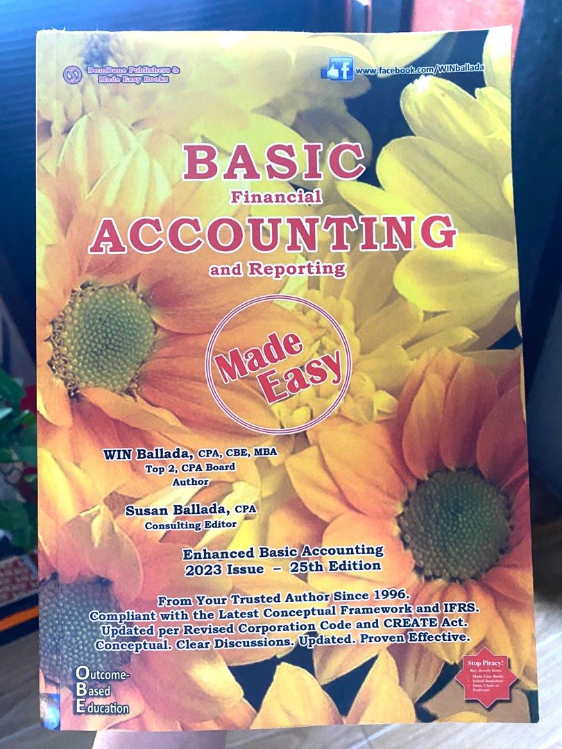 Basic Financial Accounting and Reporting (Made Easy) by Win Ballada ...