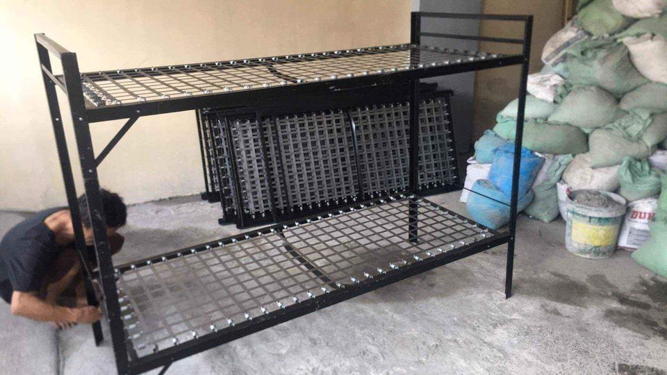 bed double deck military spring bed 09206602624, Furniture & Home ...