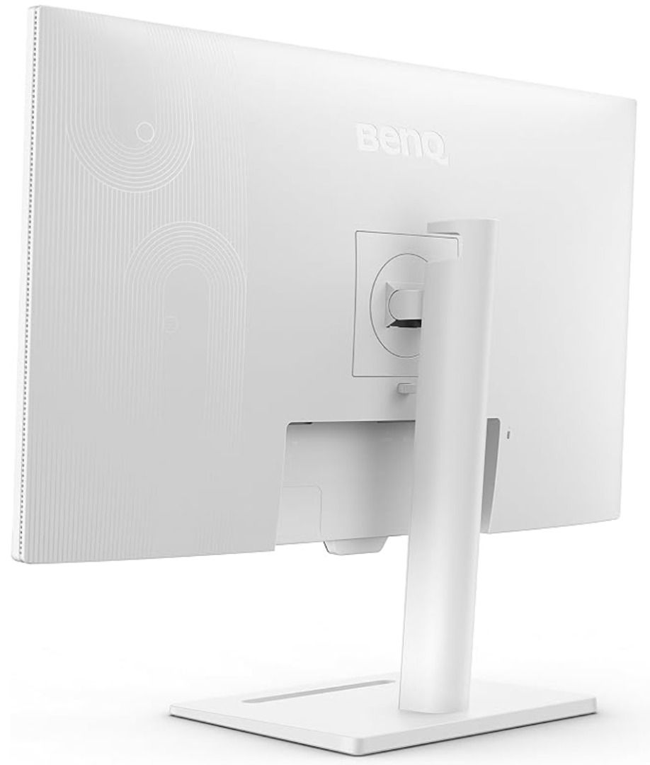 BenQ 27” 2K QHD USB-C Ergo Eye-Care Monitor, Noise Filter Speakers ...