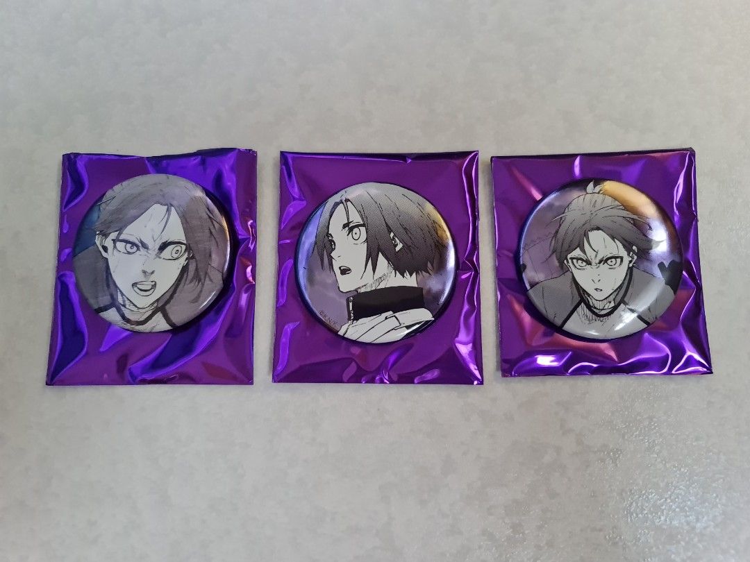 Bluelock Reo exhibition badges, Hobbies & Toys, Memorabilia ...