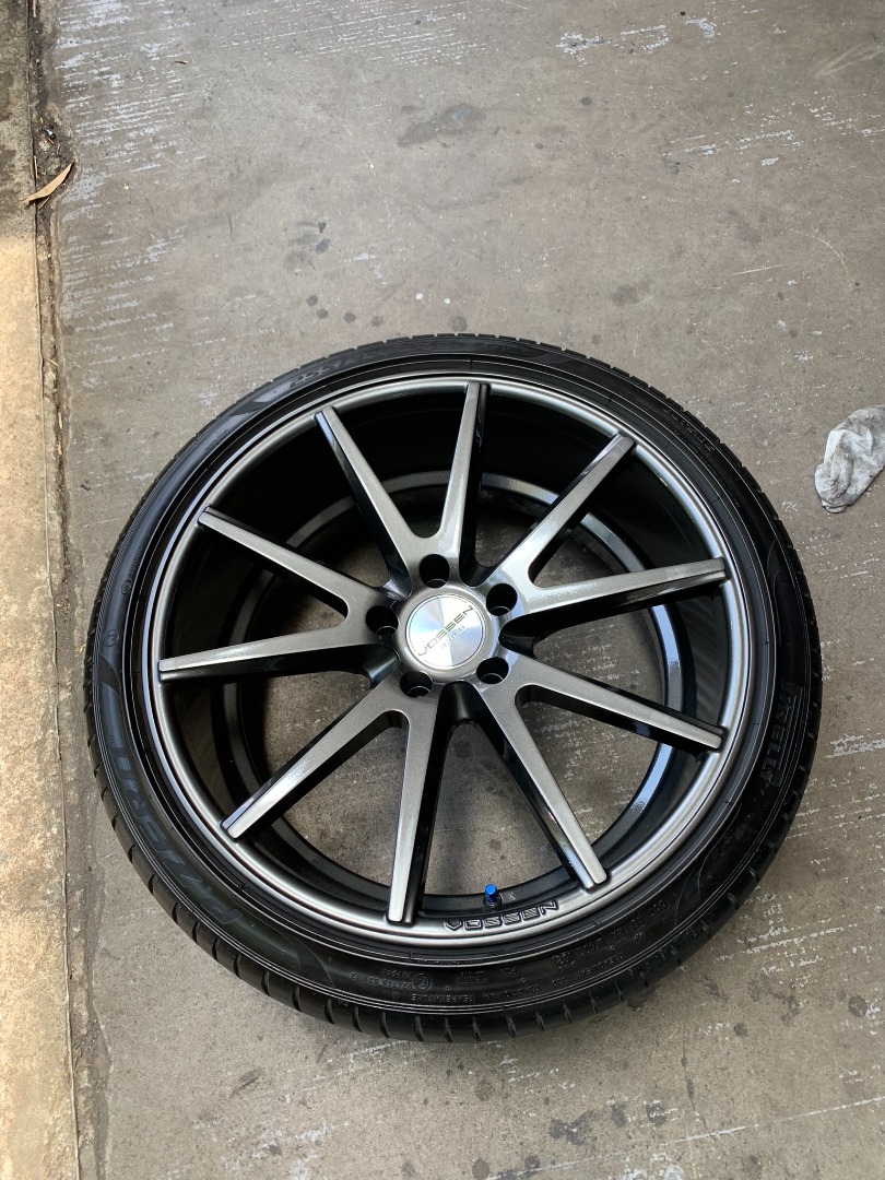BMW Vossen 20" Rims, Car Accessories, Tyres & Rims on Carousell