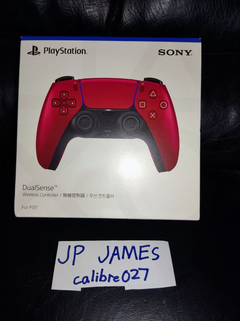 BNew Sealed Dualsense PS5 Controller Volcanic Red (Deep Earth ...