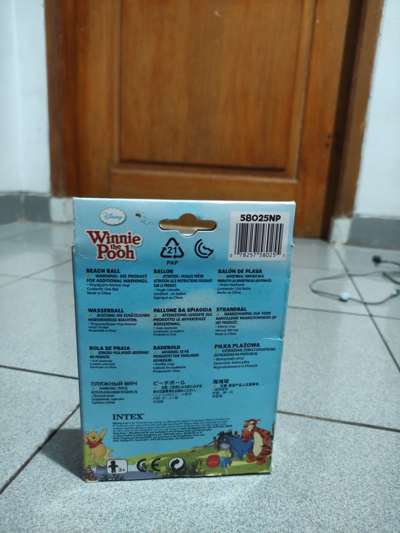 Bola Renang Anak Winnie The Pooh Beach Ball, Bayi & Anak, Lainnya di ...