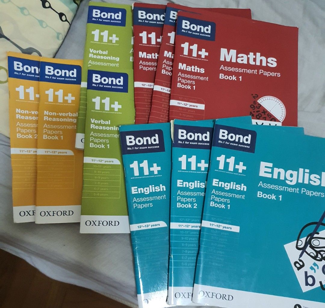Bond assessment books, Hobbies & Toys, Books & Magazines, Textbooks on ...
