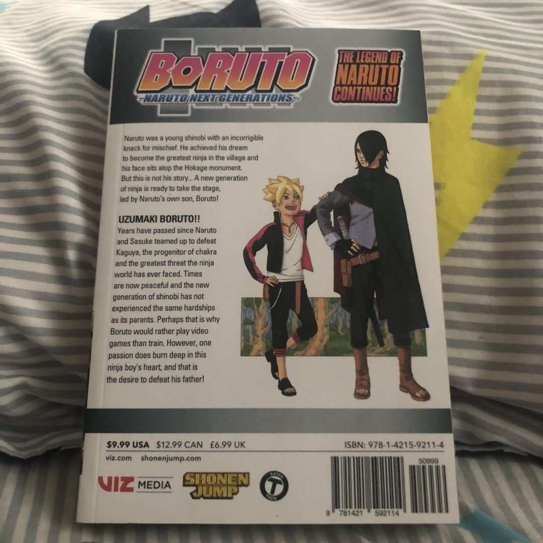 Boruto Manga Vol. 1, Hobbies & Toys, Books & Magazines, Fiction & Non ...