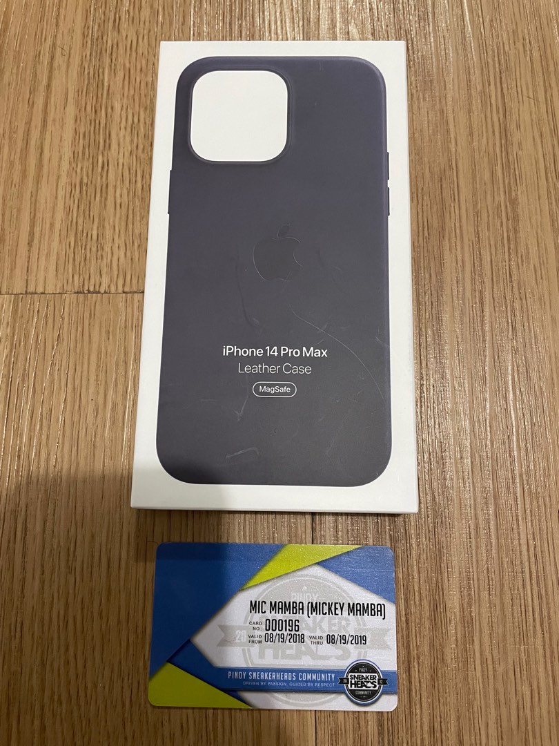 Brand new & below SRP Apple iPhone 14 Pro Max Leather Case with MagSafe ...