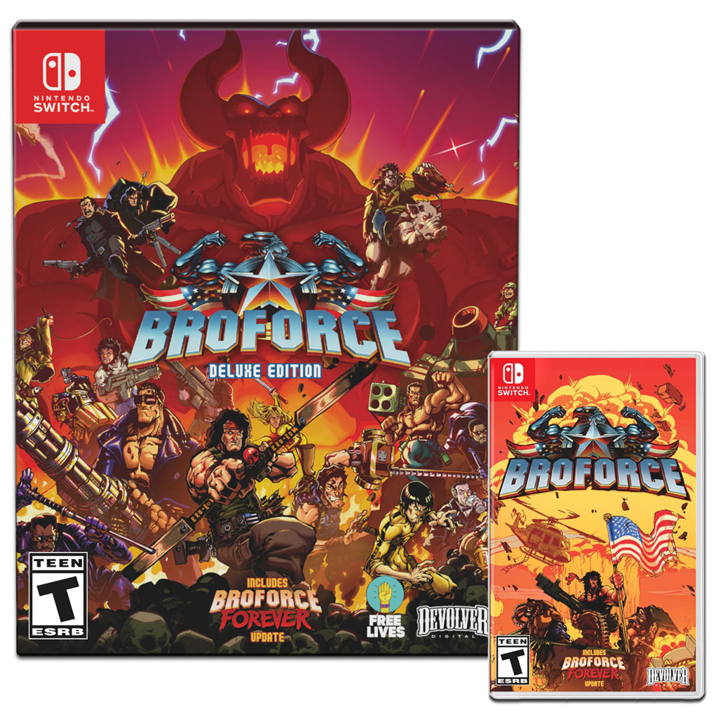 BROFORCE Deluxe/Standard Edition, Video Gaming, Video Games, Nintendo ...