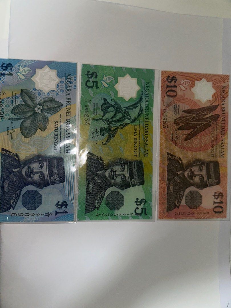 Brunei notes, Hobbies & Toys, Memorabilia & Collectibles, Currency on ...