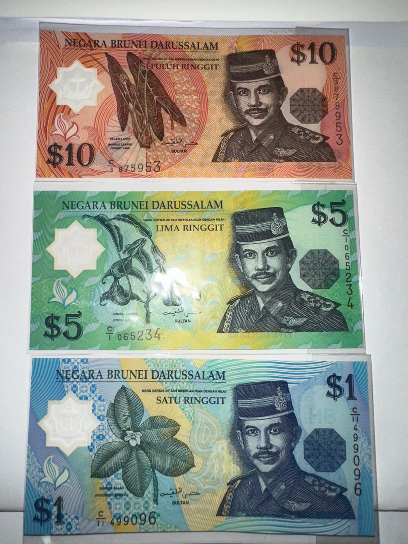 Brunei notes, Hobbies & Toys, Memorabilia & Collectibles, Currency on ...