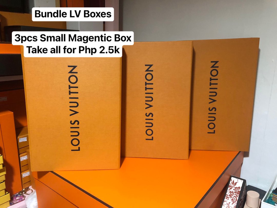 ‼️BUNDLE SALE‼️ Louis Vuitton Box, Luxury, Bags & Wallets on Carousell