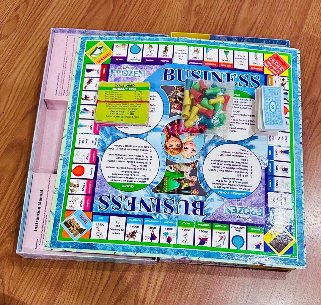 Business Board Game, Hobbies & Toys, Toys & Games on Carousell