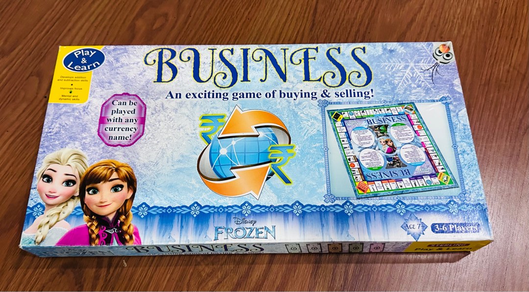 Business Board Game, Hobbies & Toys, Toys & Games on Carousell