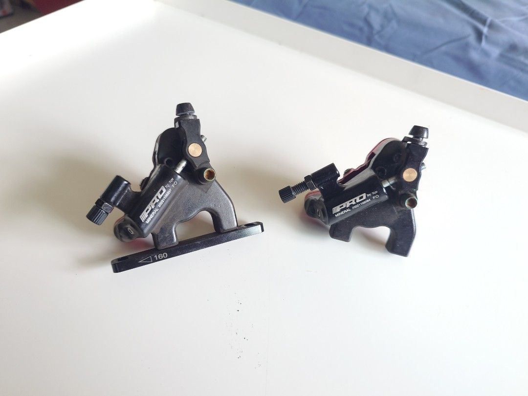 Cable actuated hydraulic brake calipers, Sports Equipment, Bicycles ...