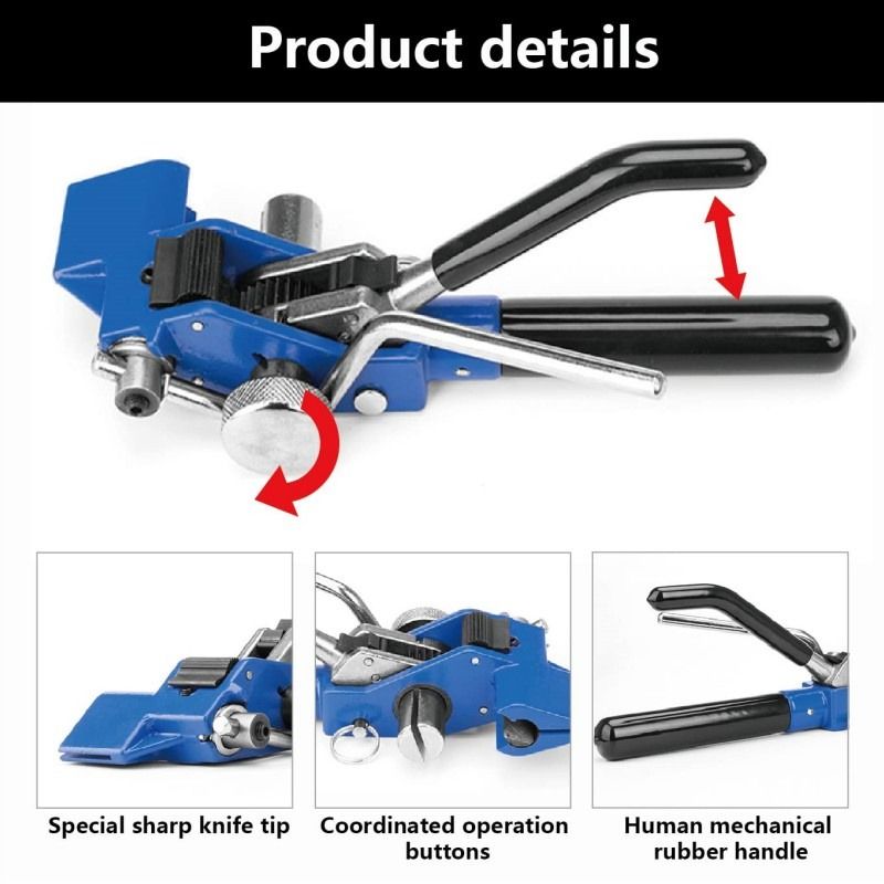 Cable Ties Tension Banding Strapping Tool Tensioning Cutting Fastening ...