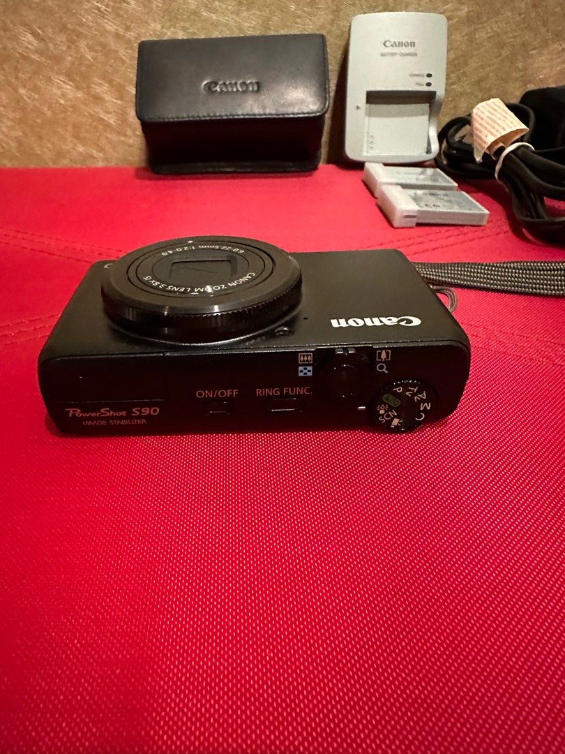 Canon PowerShot S90, Photography, Cameras on Carousell