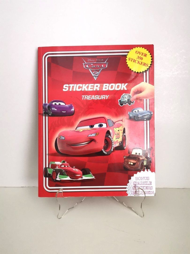 Cars 2 Stickers Book, Hobbies & Toys, Books & Magazines, Children's ...