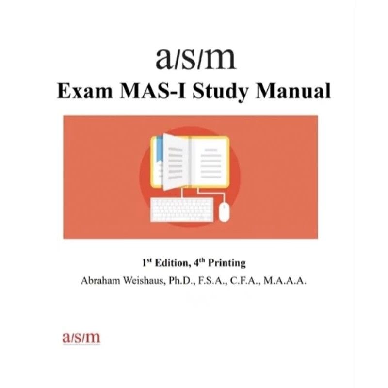 CAS Exam MAS-I ASM Study Manual in PDF, Hobbies & Toys, Books ...