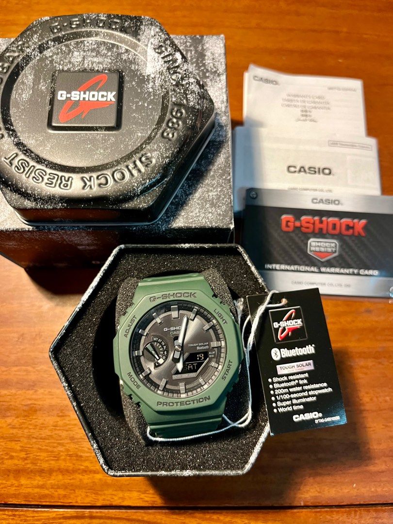 Casio G-Shock GA-B2100 “Casioak”, Men's Fashion, Watches & Accessories ...