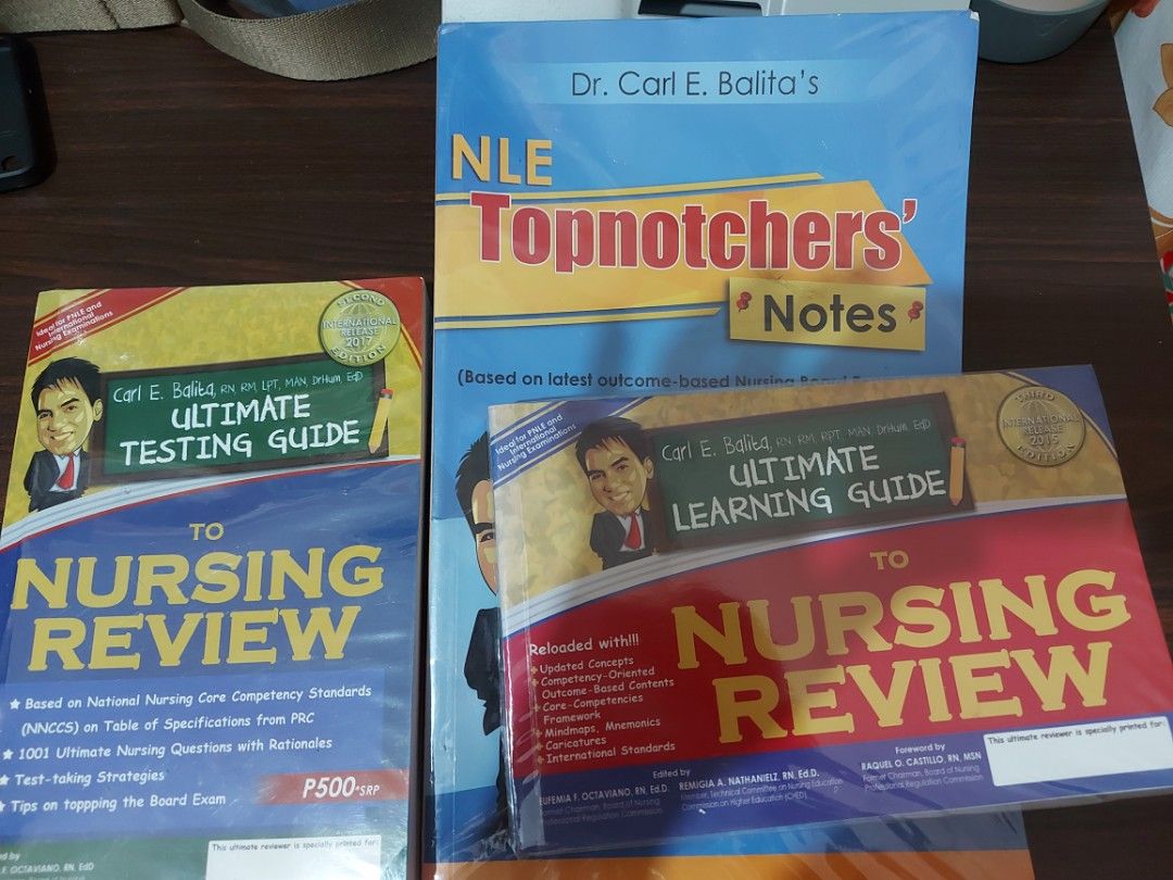 CBRC nursing review books for board exam, Hobbies & Toys, Books ...