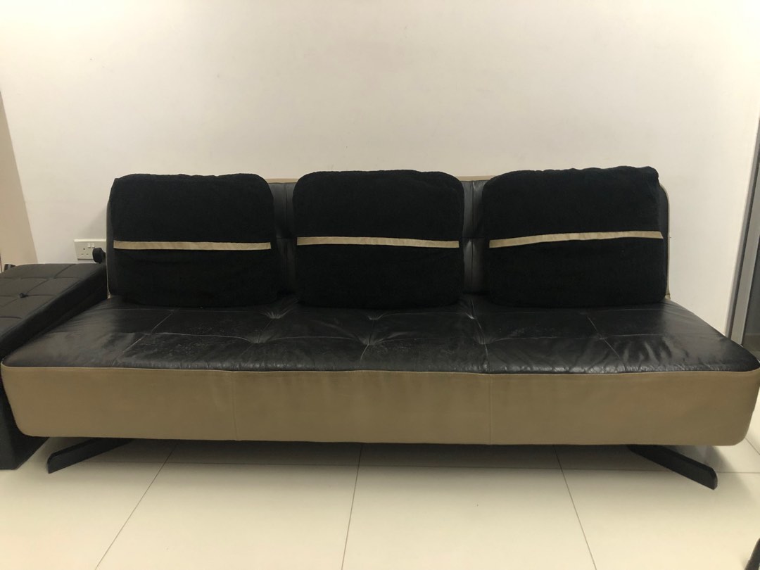 Cellini Sofa with 3 cushions , Furniture & Home Living, Furniture ...