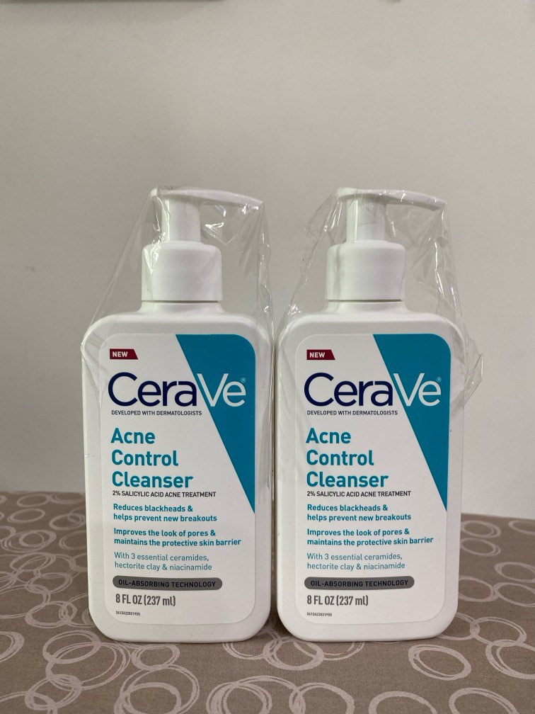 Cerave Acne Control Cleanser, Beauty & Personal Care, Face, Face Care ...