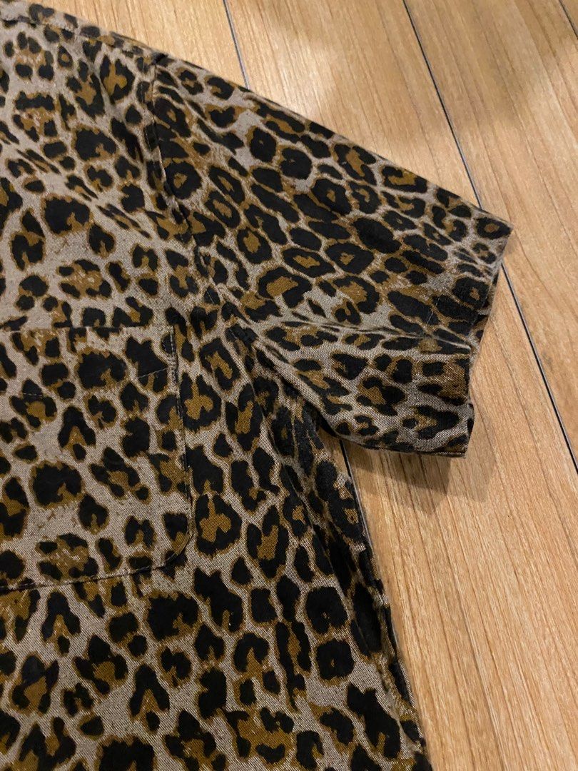 Cheetah Print Polo, Men's Fashion, Tops & Sets, Tshirts & Polo Shirts ...