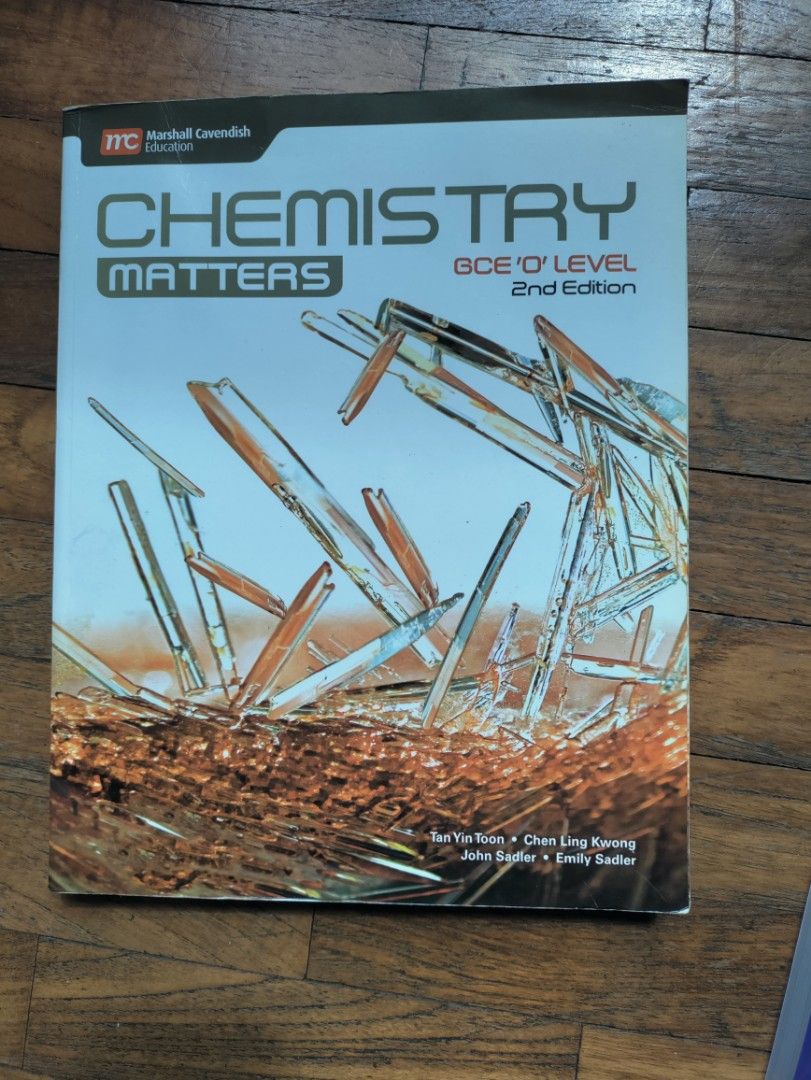 Chemistry Matter GCE 'O' Level 2nd Edition Textbook, Hobbies & Toys ...