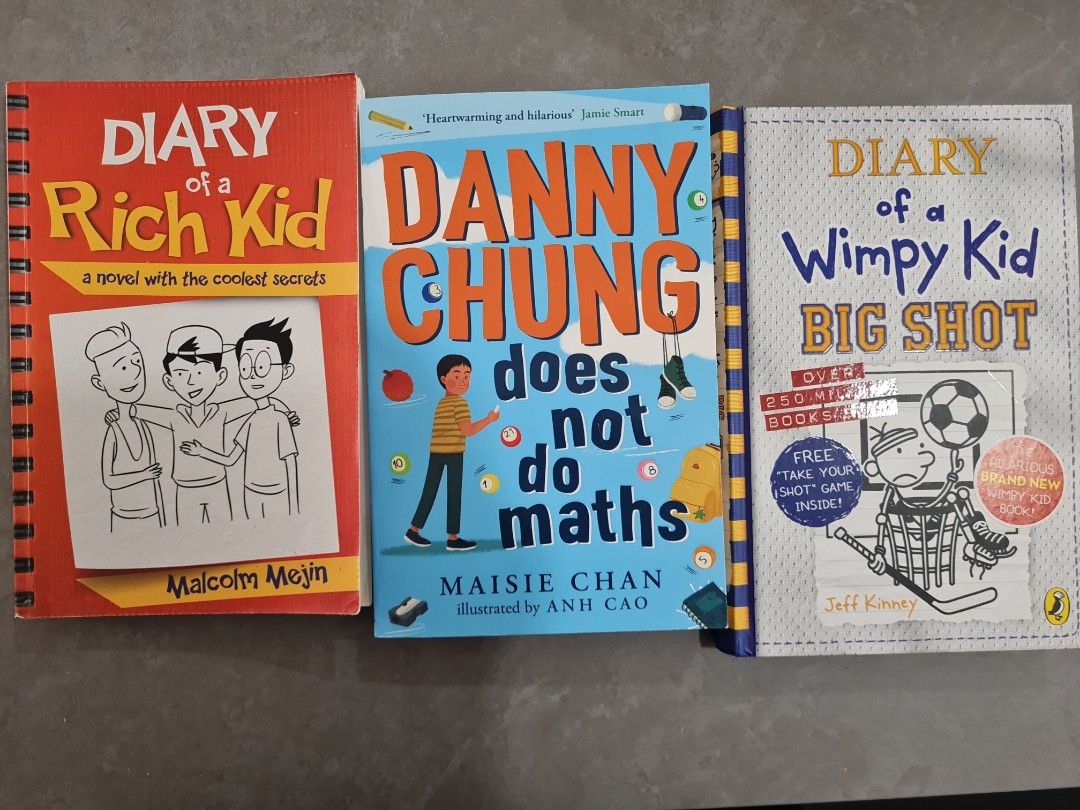Children Books / Diary of a Rich Kid / Danny Chung does not do math ...
