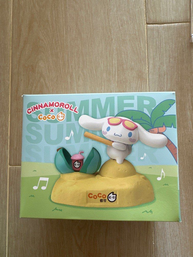 Cinnamoroll x coco都可 敲打西瓜（有音樂）, 興趣及遊戲, 玩具 & 遊戲類 - Carousell