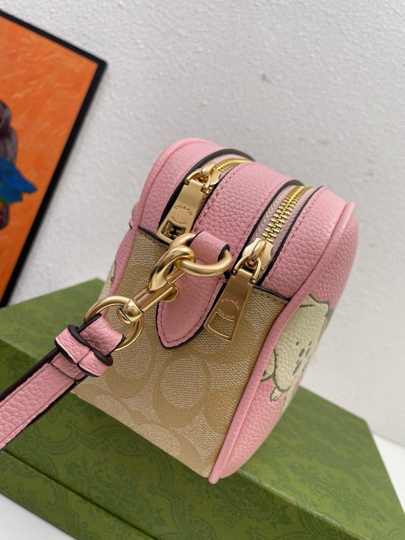 Coach pink camera bag, Women's Fashion, Bags & Wallets, Cross-body Bags ...