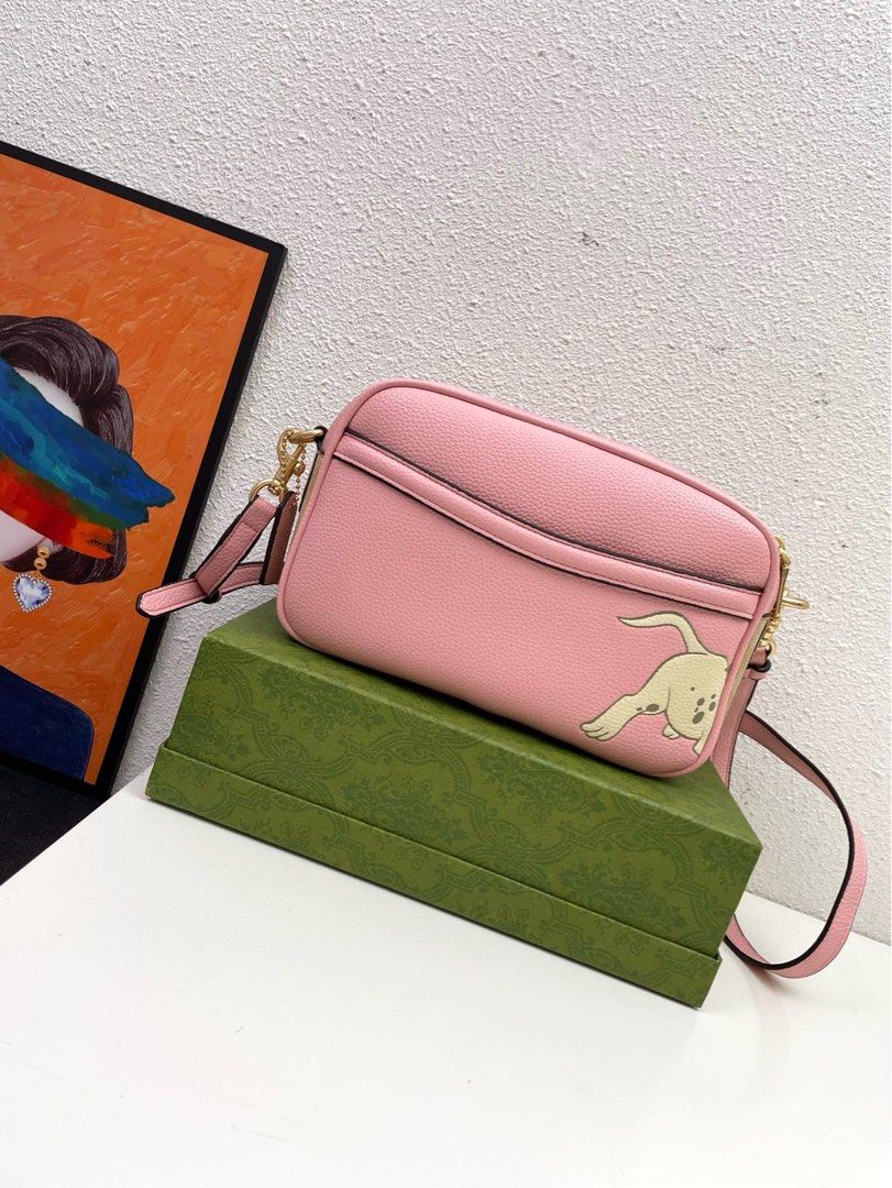 Coach pink camera bag, Women's Fashion, Bags & Wallets, Cross-body Bags ...
