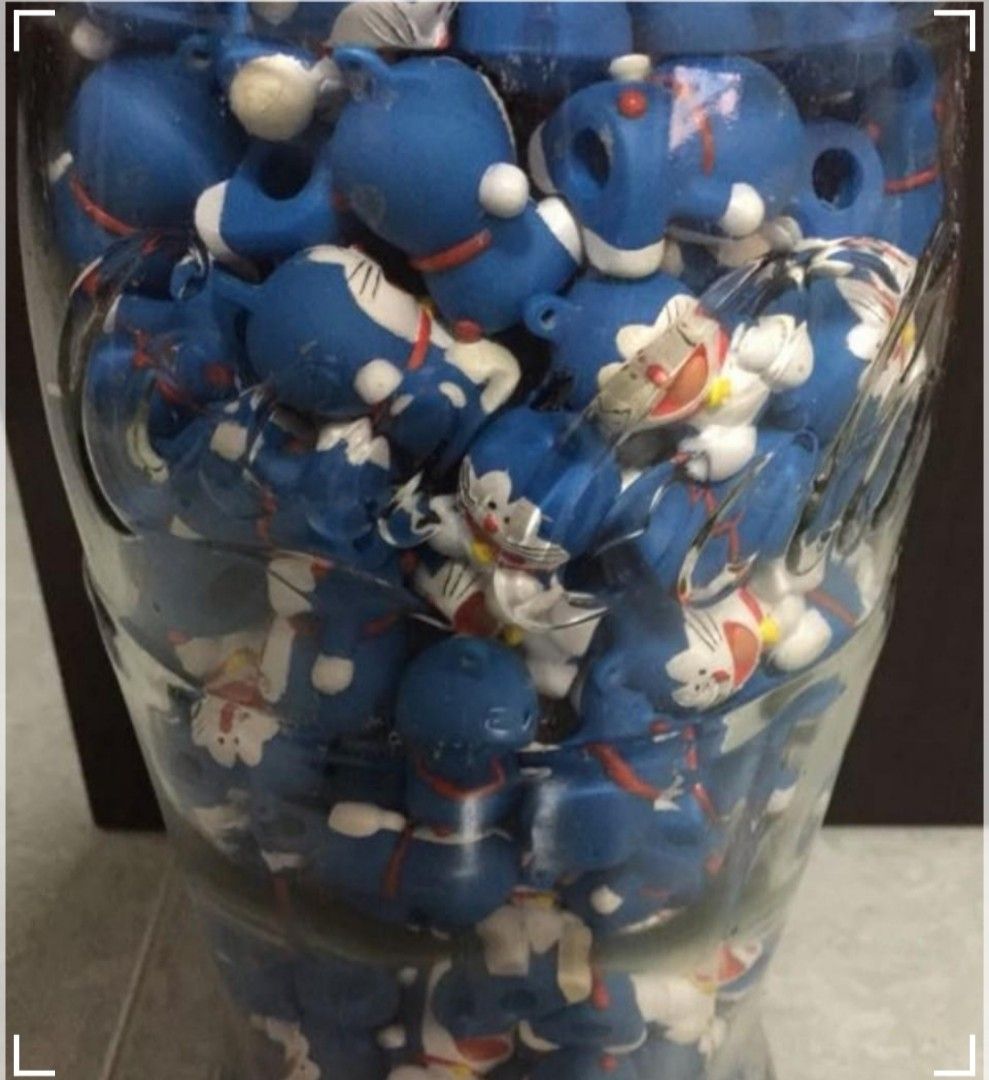 Coca Cola Bottle & Mini Doraemon, Hobbies & Toys, Toys & Games on Carousell