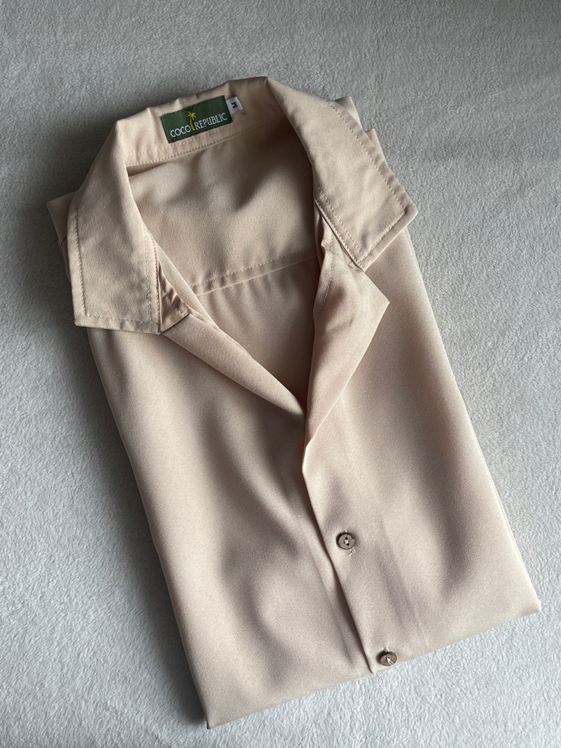 Coco Republic Beach Button Down Shirt, Men's Fashion, Tops & Sets ...