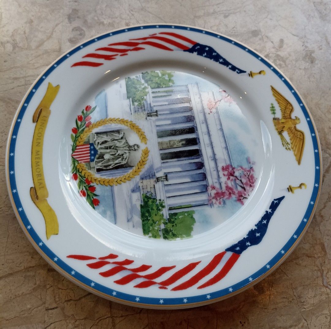 COLLECTIBLE ABRAHAM LINCOLN COMMEMORATIVE PLATE, Hobbies & Toys, Memorabilia & Collectibles ...