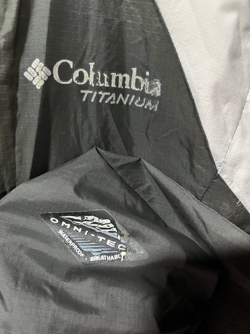 Columbia titanium omni-tech jacket, Men's Fashion, Coats, Jackets and Outerwear on Carousell