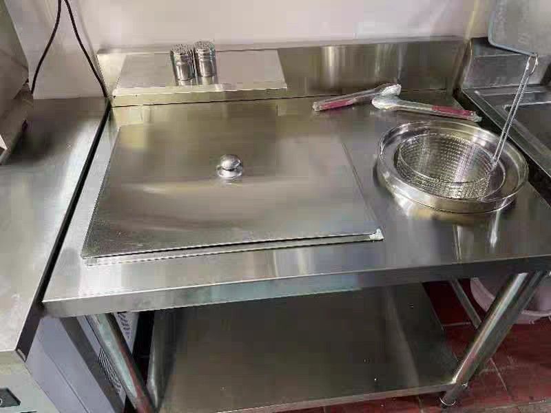 Commercial breading table 800 breading machine hamburger fried chicken ...