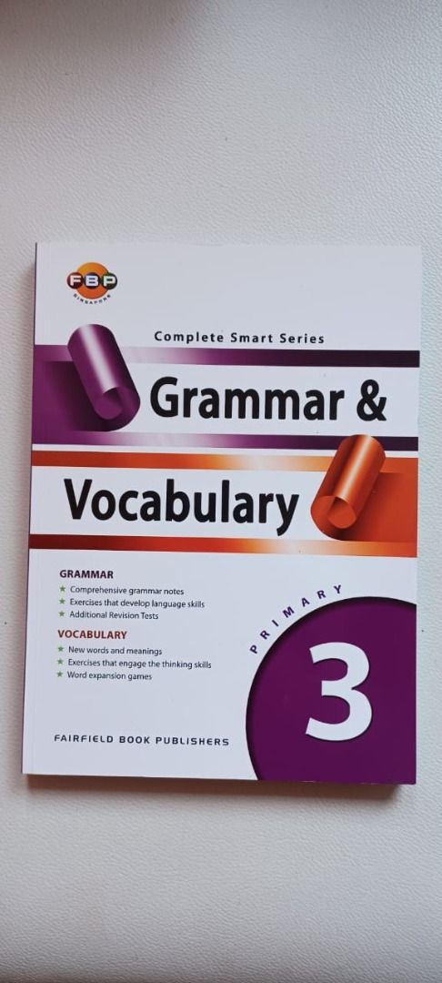 Complete Smart Series - Grammar & Vocabulary Primary 3, Hobbies & Toys ...