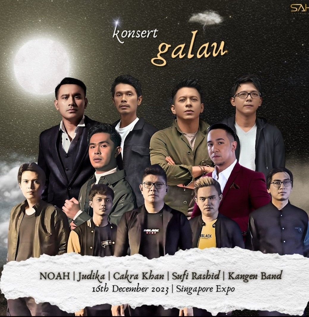 Concert Galau Tickets 16 Dec 2023 (2 pax), Tickets & Vouchers, Event ...