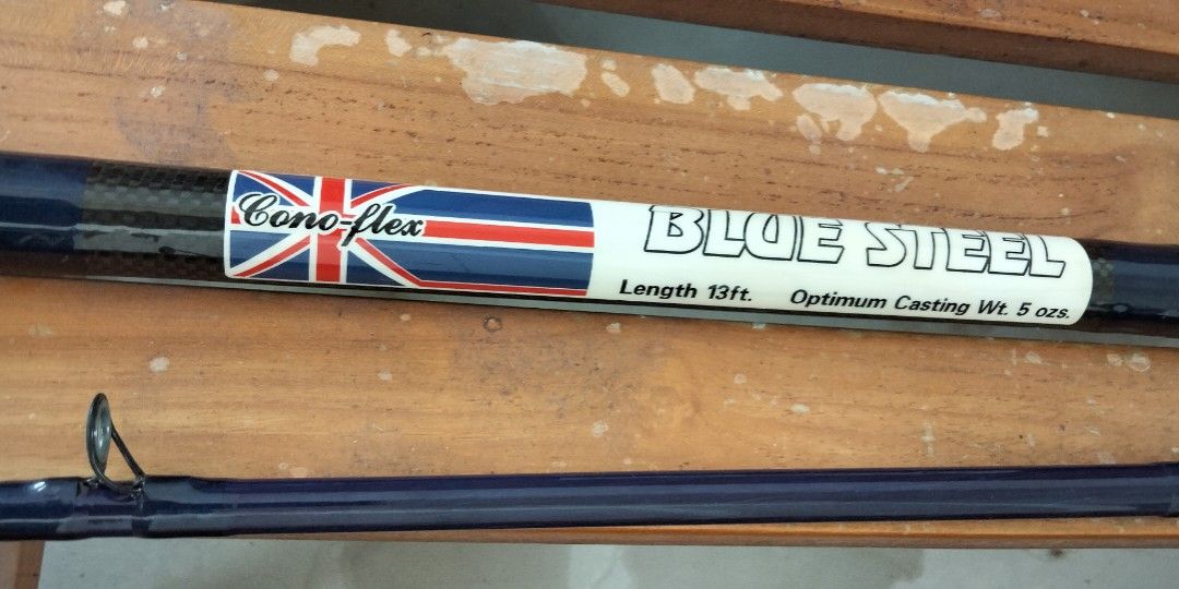 Conoflex Blue steel 13ft, Sports Equipment, Fishing on Carousell