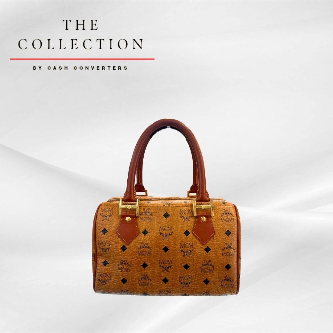 CT-MCM Top Handle Bag, Luxury, Bags & Wallets on Carousell